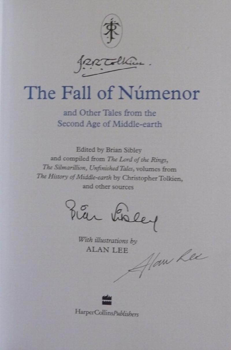 The Fall of Númenor: and Other Tales from the Second Age of Middle ...