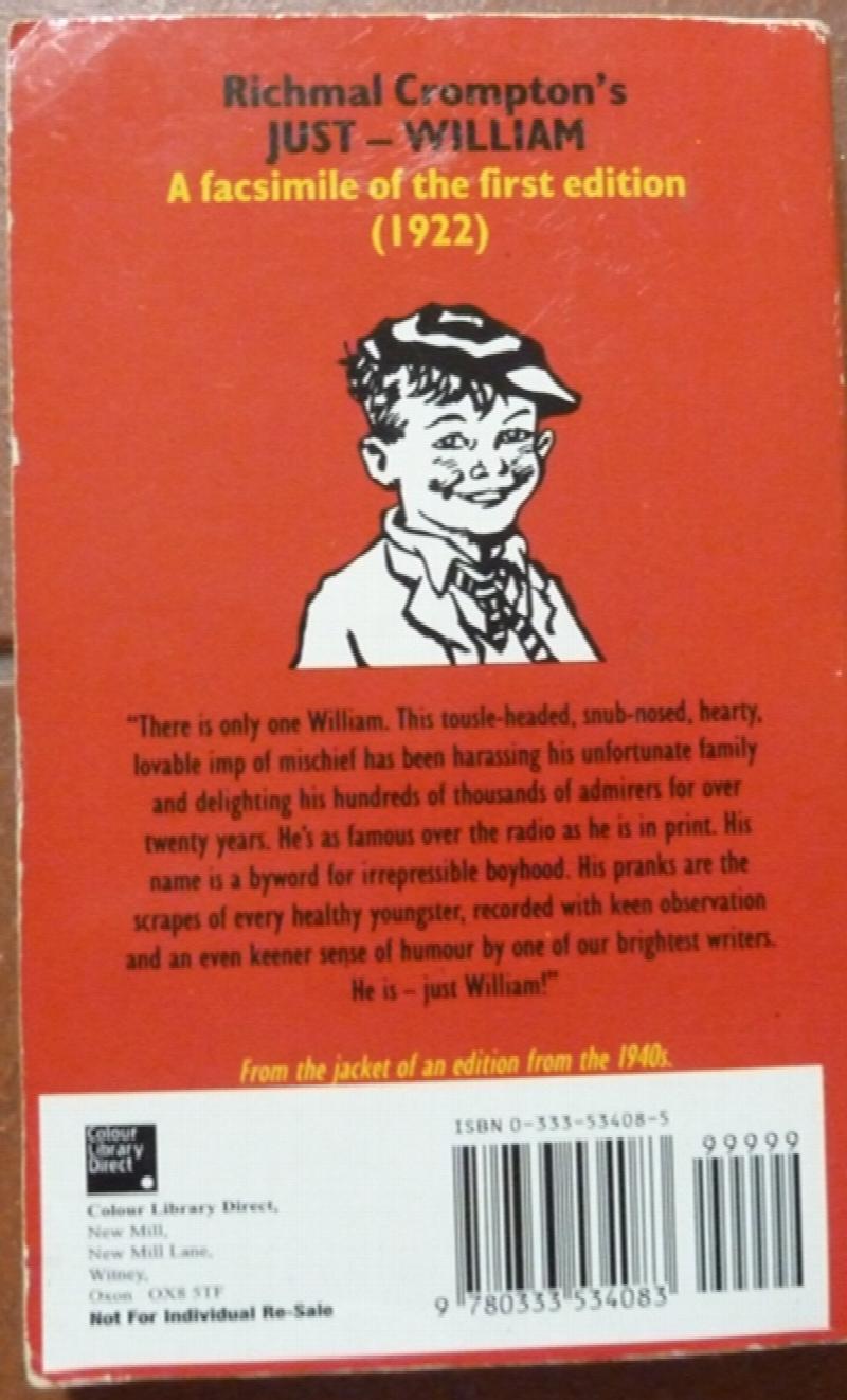 Just William Collection Richmal Crompton 10 Books Full Set Pack