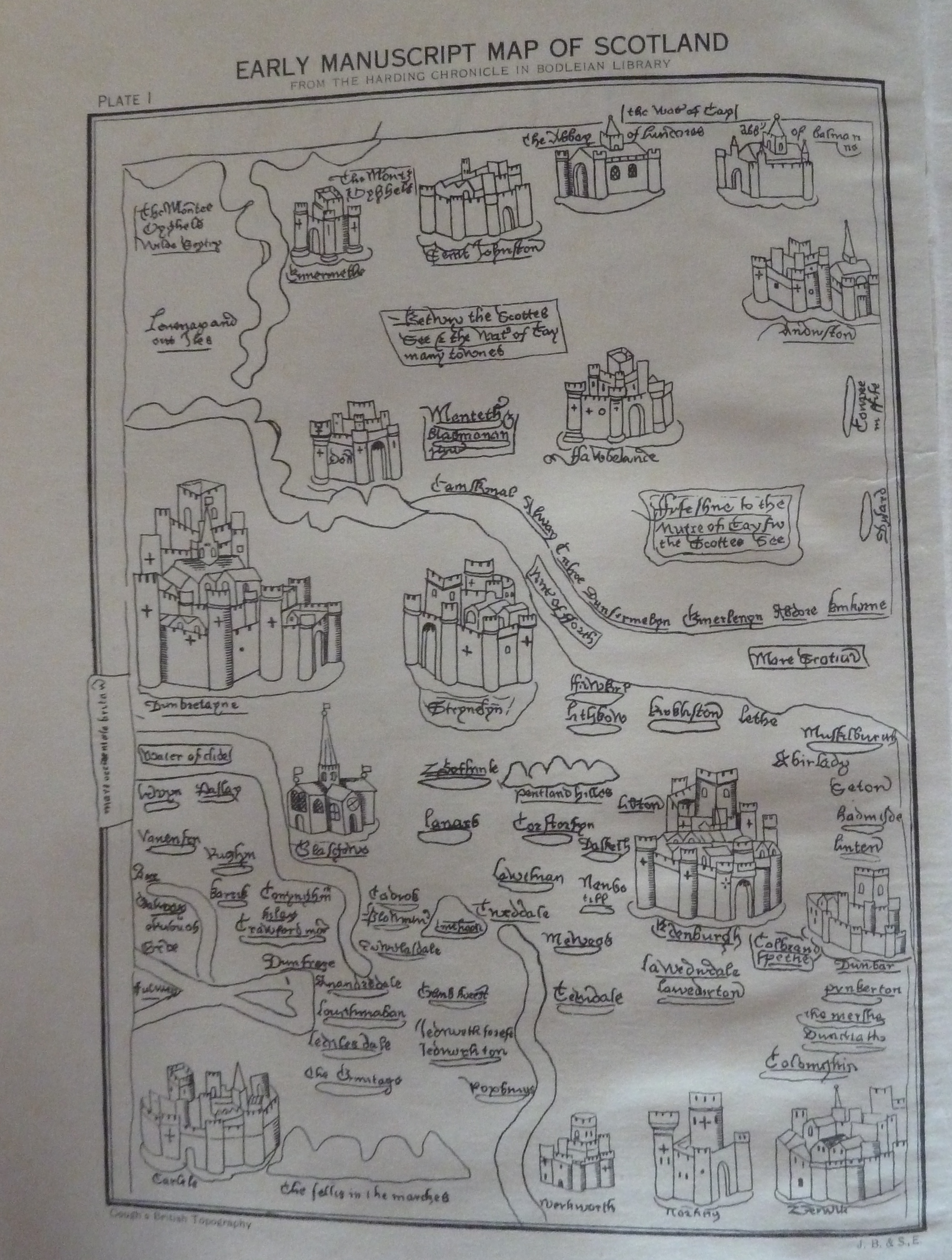 The Early Maps of Scotland, with an account of the Ordnance Survey